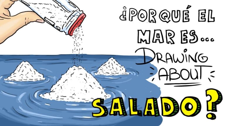 ¿Por qué el mar es salado? - Para niños