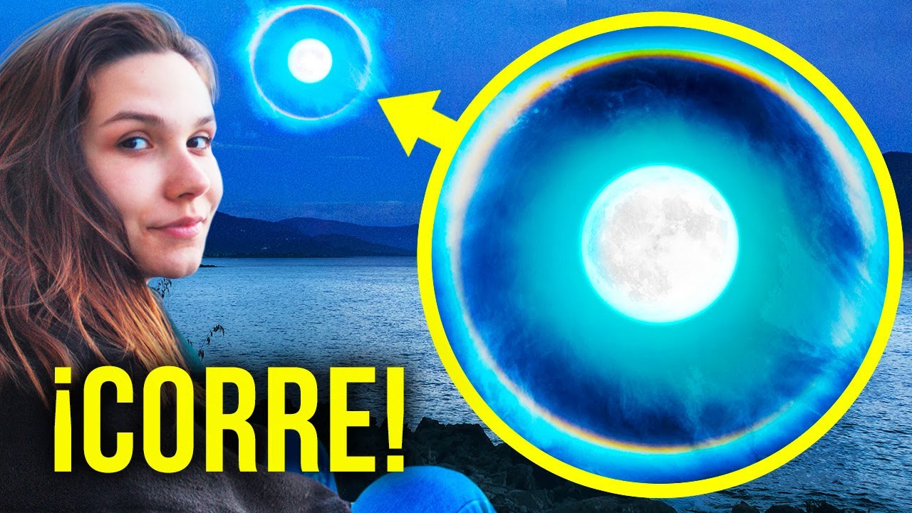 Aro alrededor de la luna: ¿Por qué se forma?