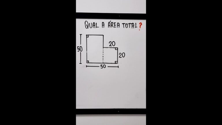 Calcular área figura irregular
