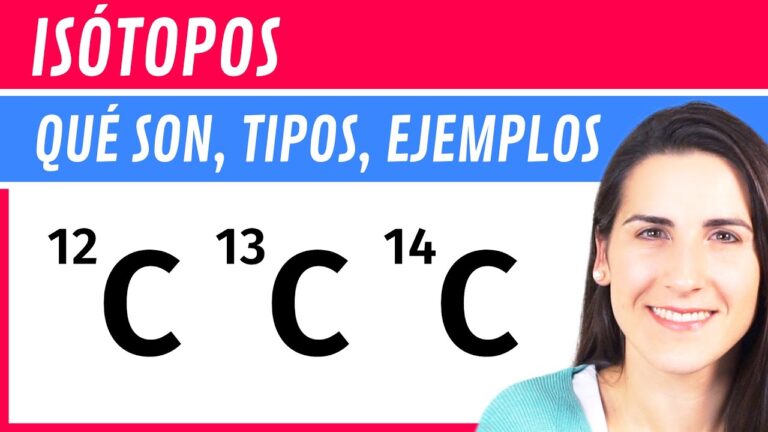 Isótopos en la tabla periódica