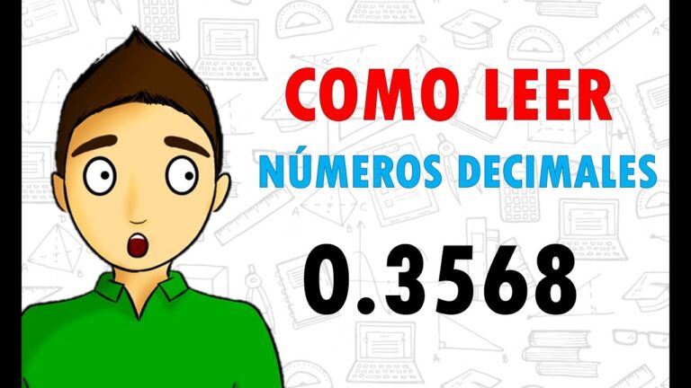 Nombres de los números después del punto