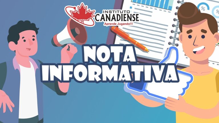 Partes de una nota informativa
