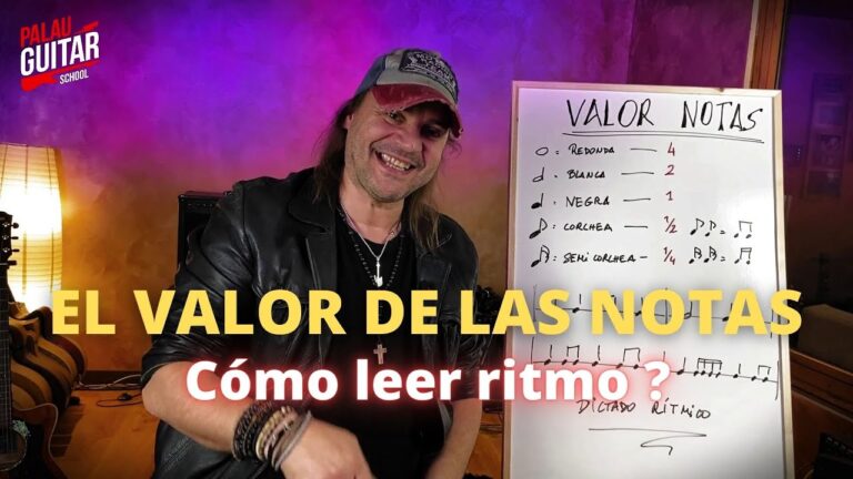 Valor de las notas y sus símbolos