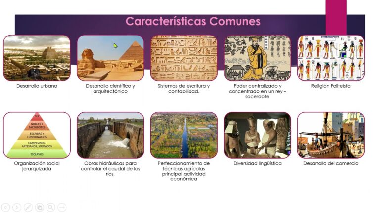 Características comunes en civilizaciones antiguas