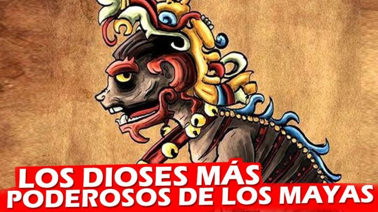Dioses mayas con nombres astrales