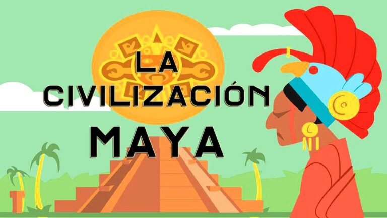 Línea de tiempo maya para niños