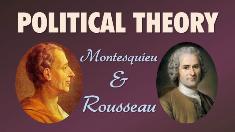 Pensadores representativos: Locke Montesquieu y Rousseau