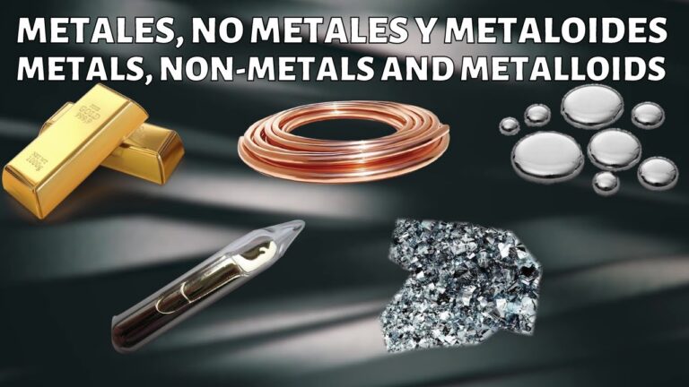 Características de los no metales