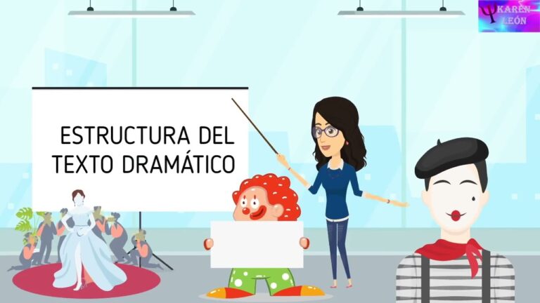 Estructura de un texto dramático