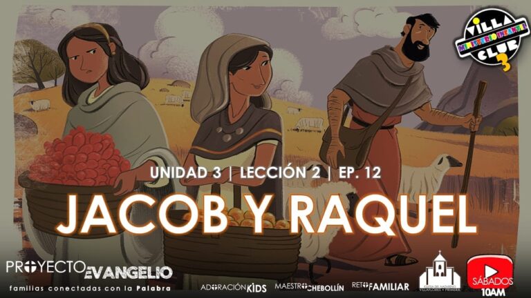 La historia de Raquel en la Biblia para niños