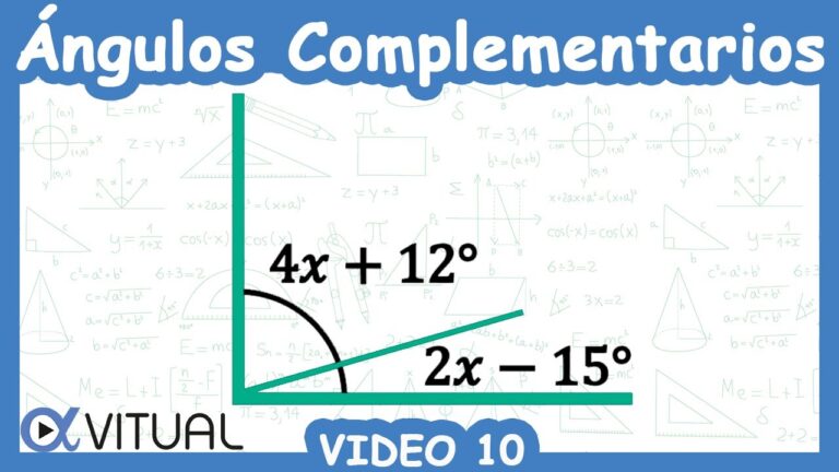 Valor de un ángulo complementario: cómo hallarlo